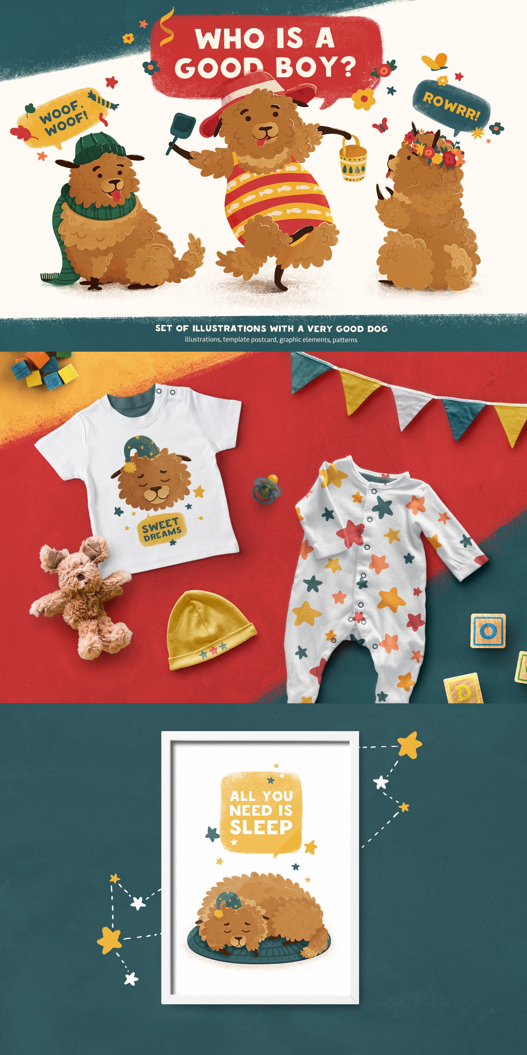 Good Dog Illustration & Design