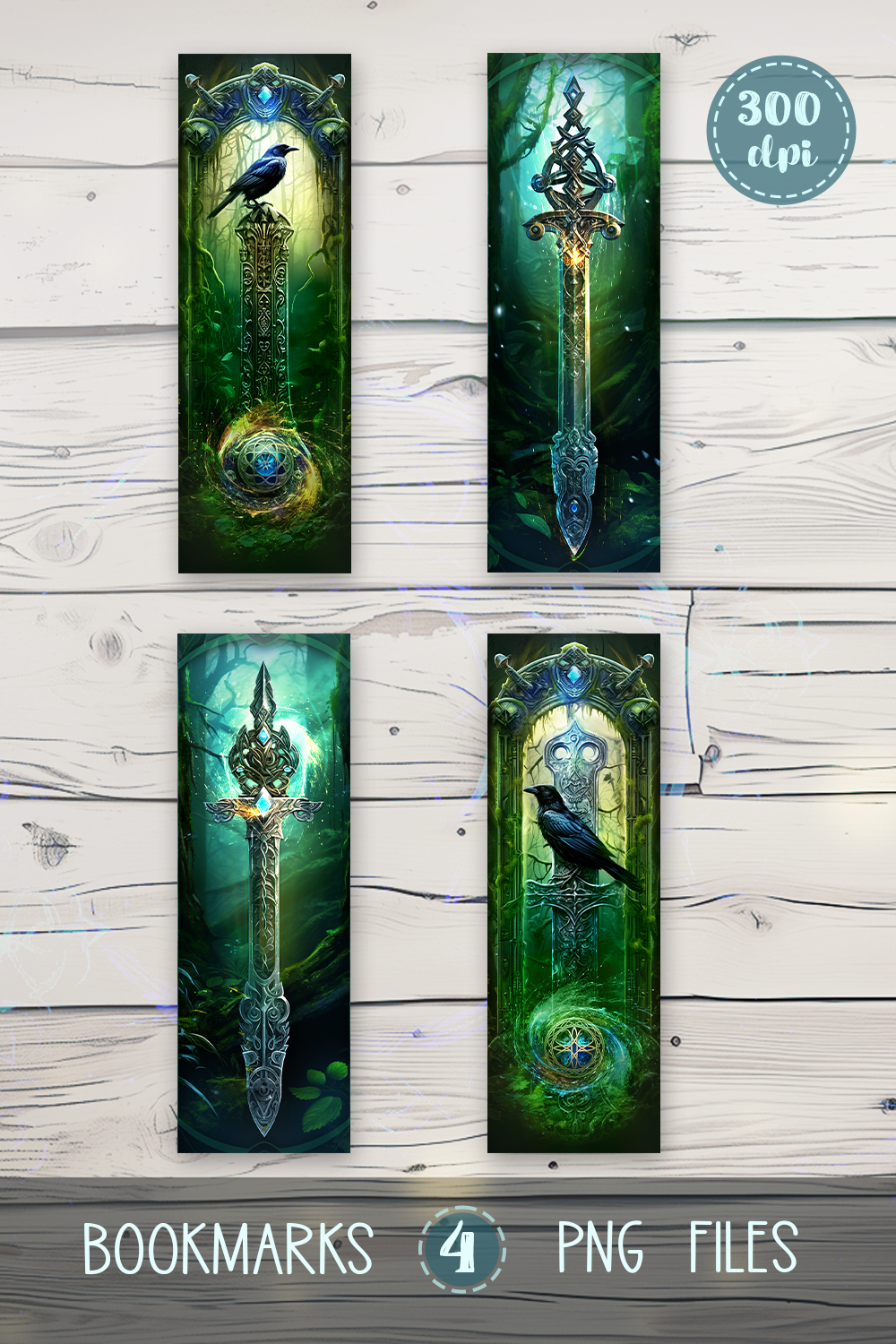 Bookmarks design - Arthur's Sword. (5337821)