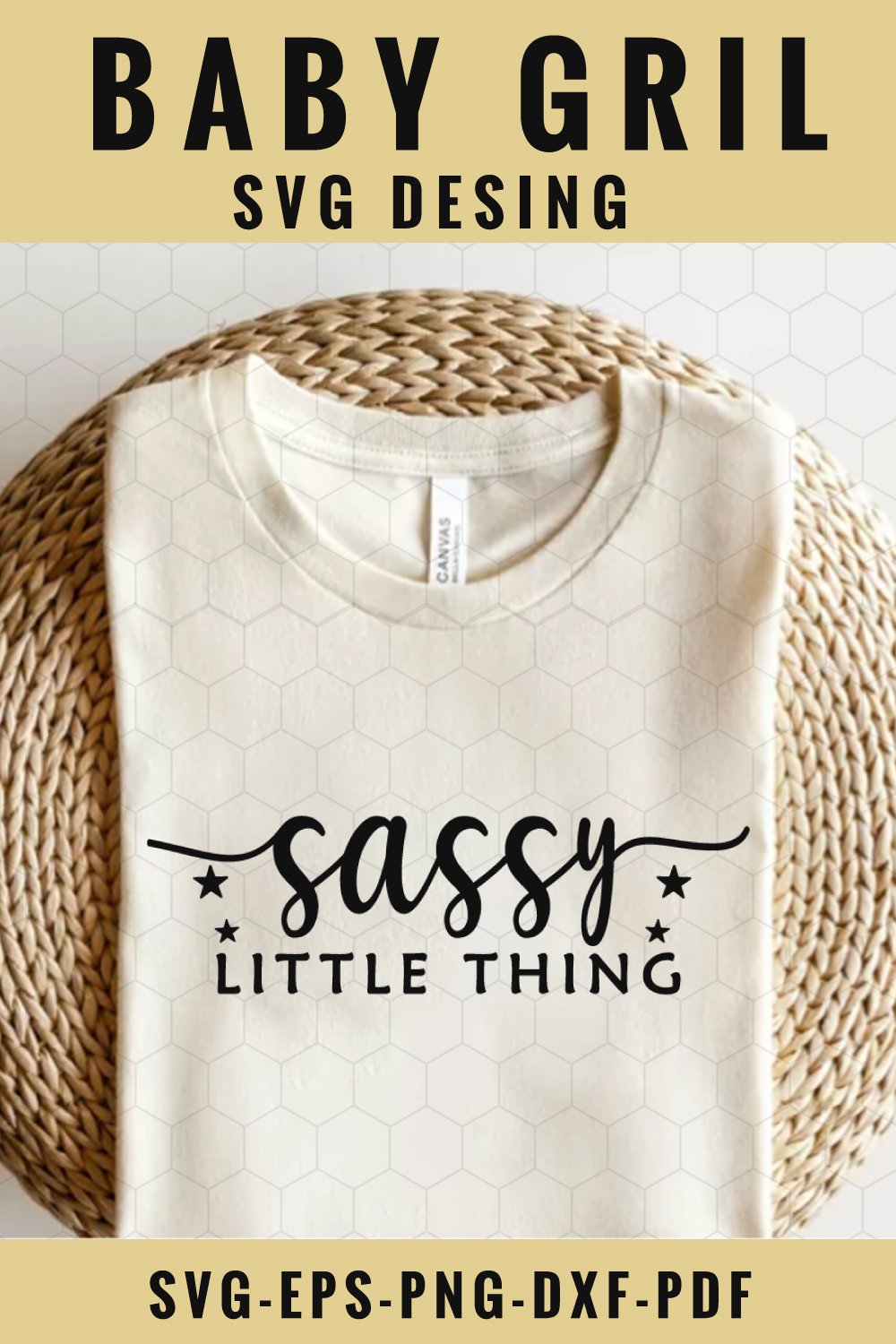 Girl Baby SVG, Sassy Little Thing