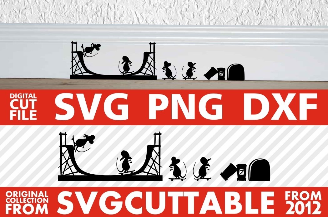 Mouse Skate svg, Graffiti, Mice svg, Home Decor (701186)