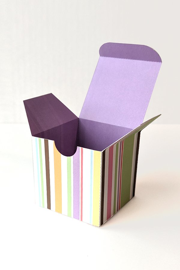 Cube Gift Box SVG Design