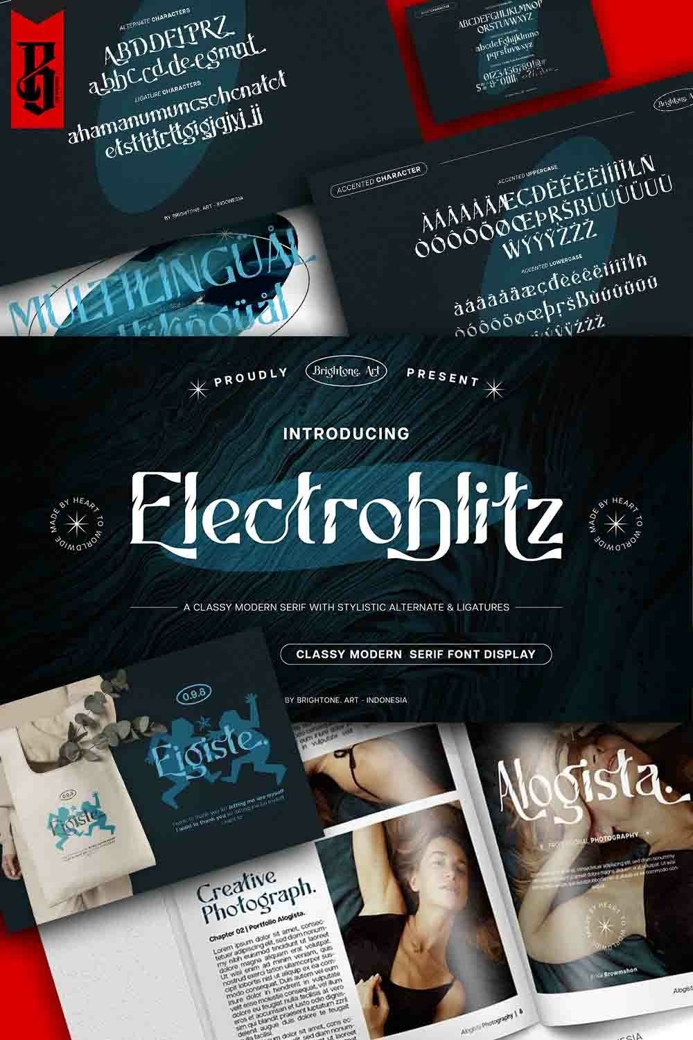 Electroblitz - Modern Serif