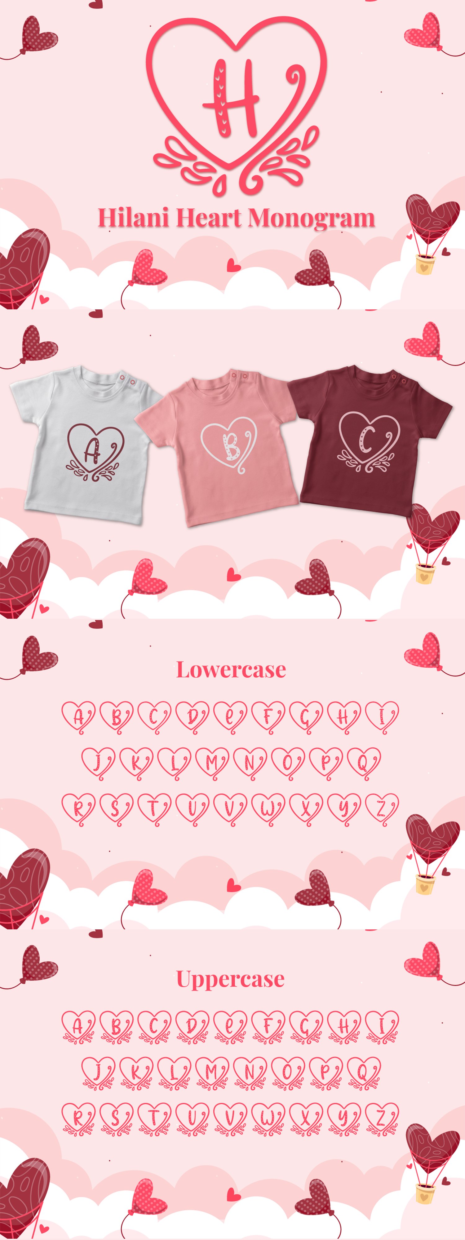 Hilani Heart Monogram