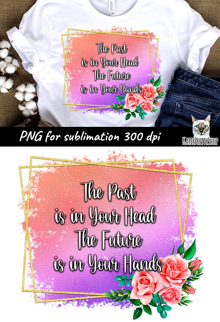 Motivational quote, Inspiration Sublimation design (1458334)