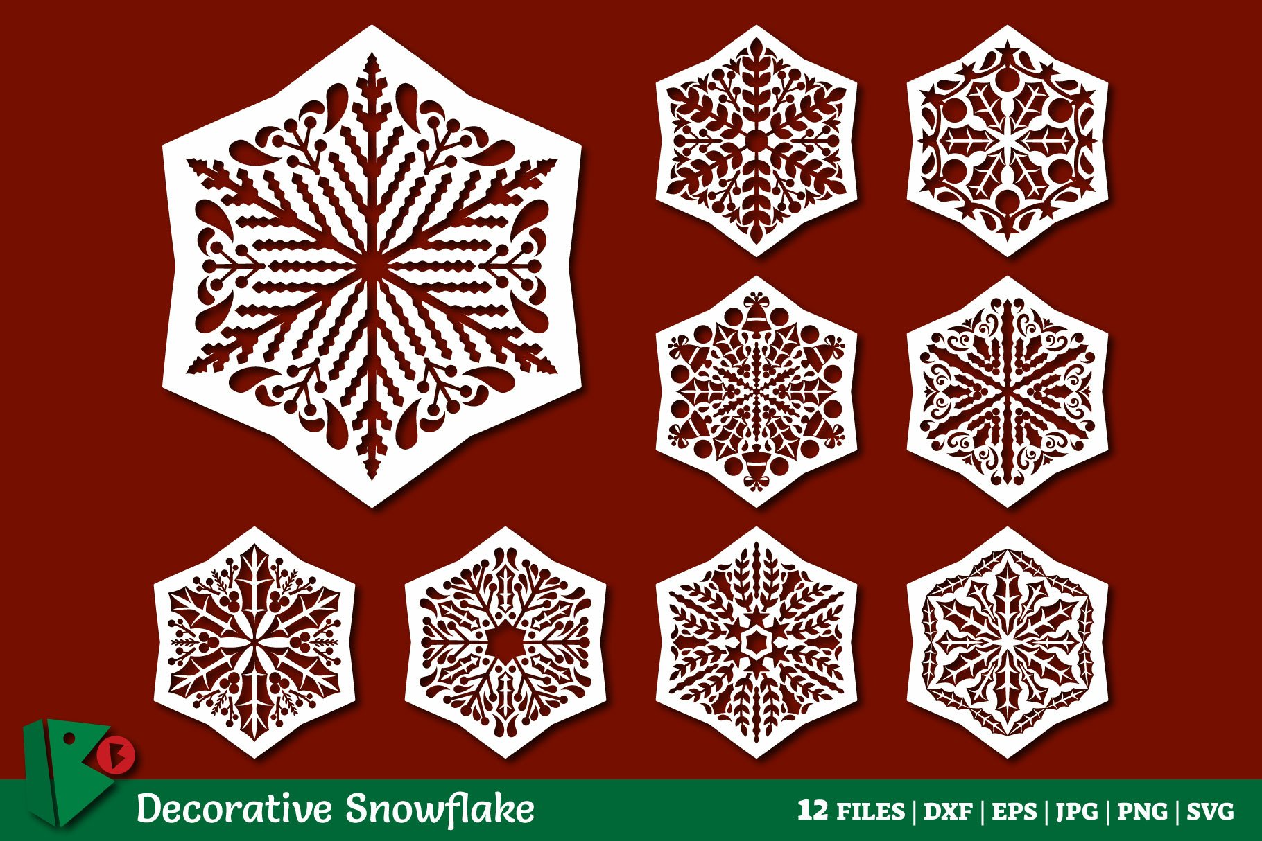 Decorative Snowflake cutting crafts