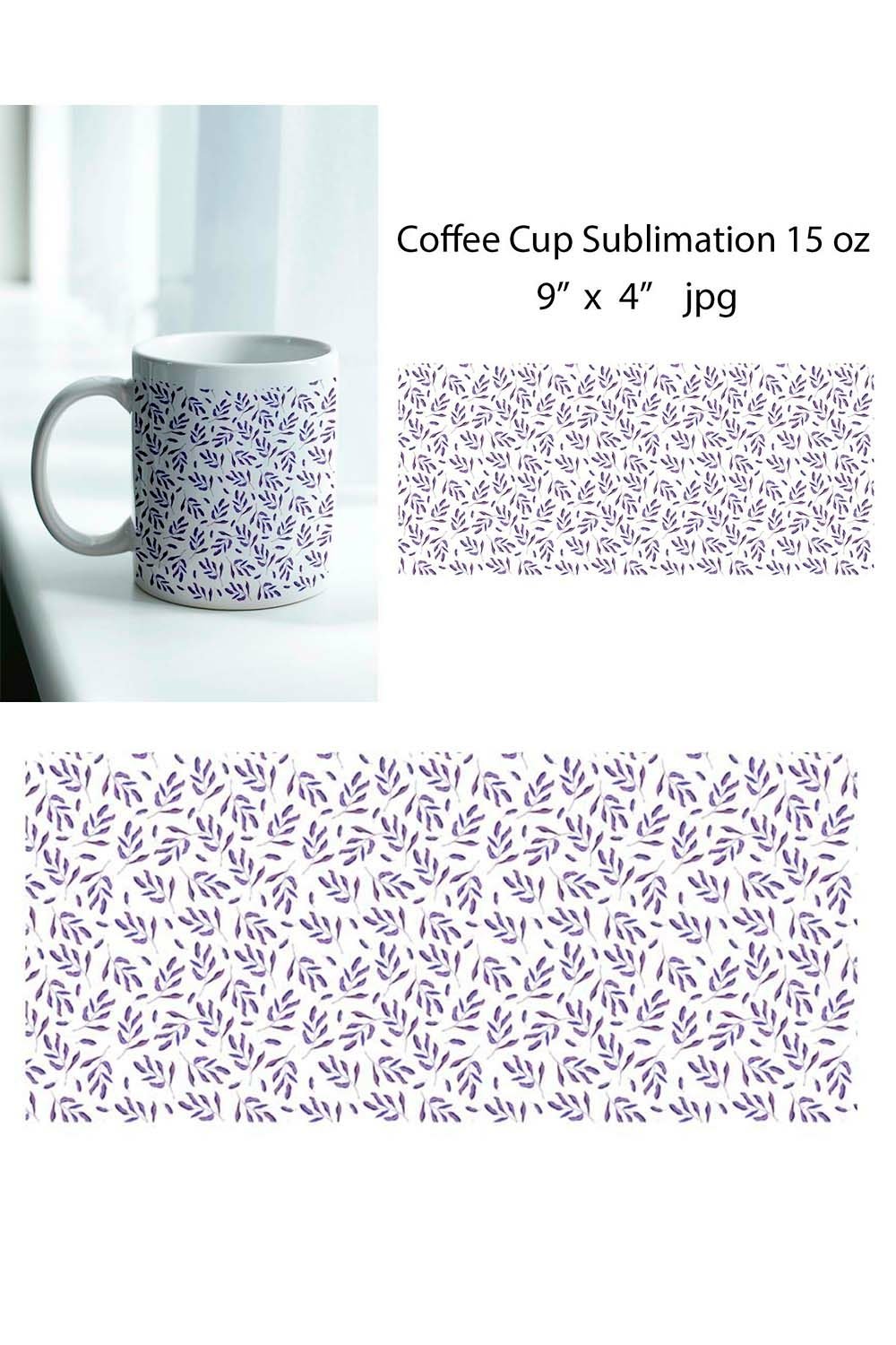 Coffee Cup Sublimation 15 oz twigs