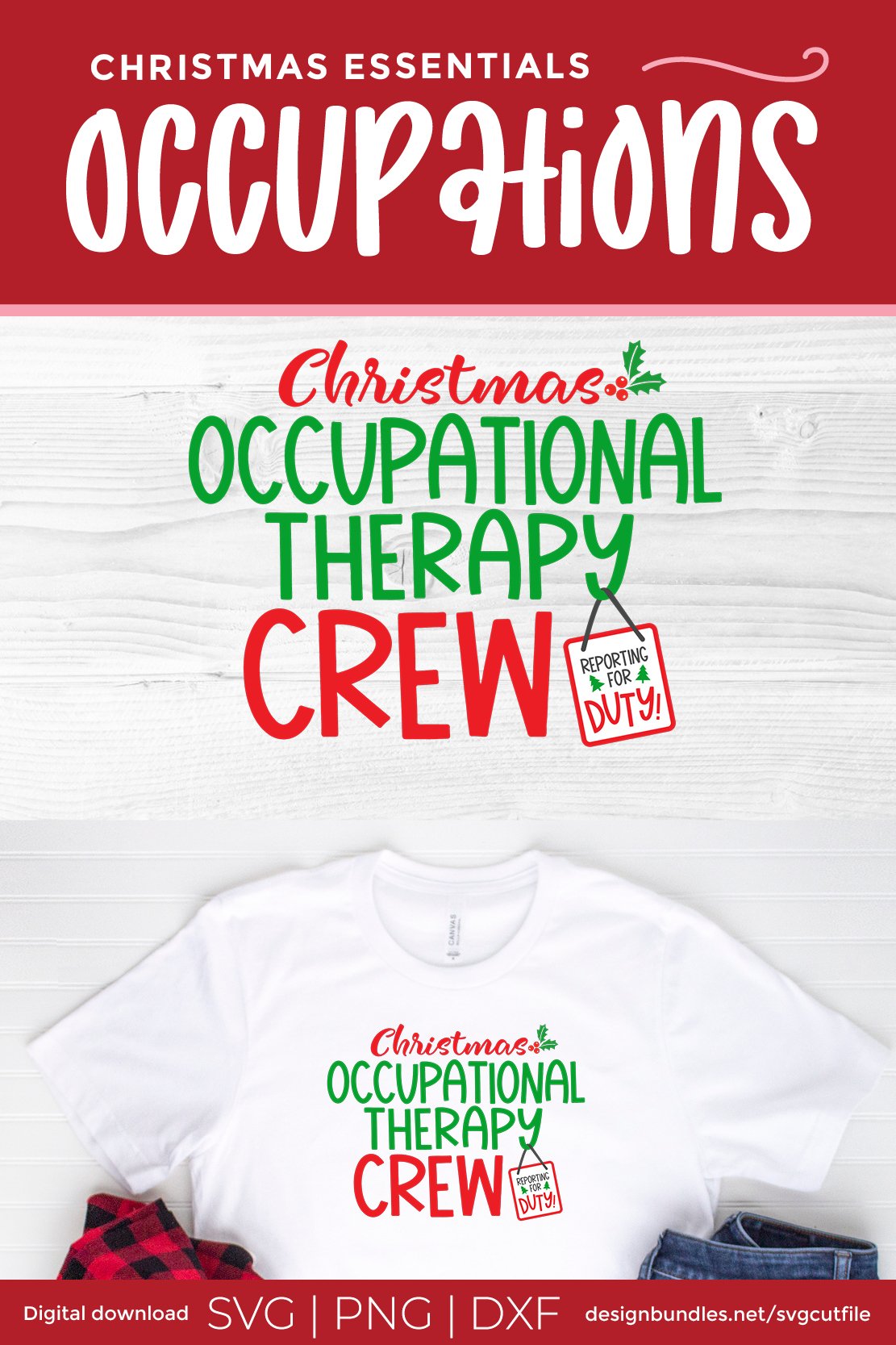 Occupational Therapy Christmas svg - OT Christmas (1078833)