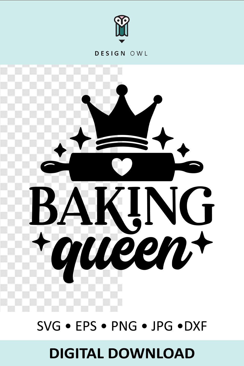 Baking Queen SVG
