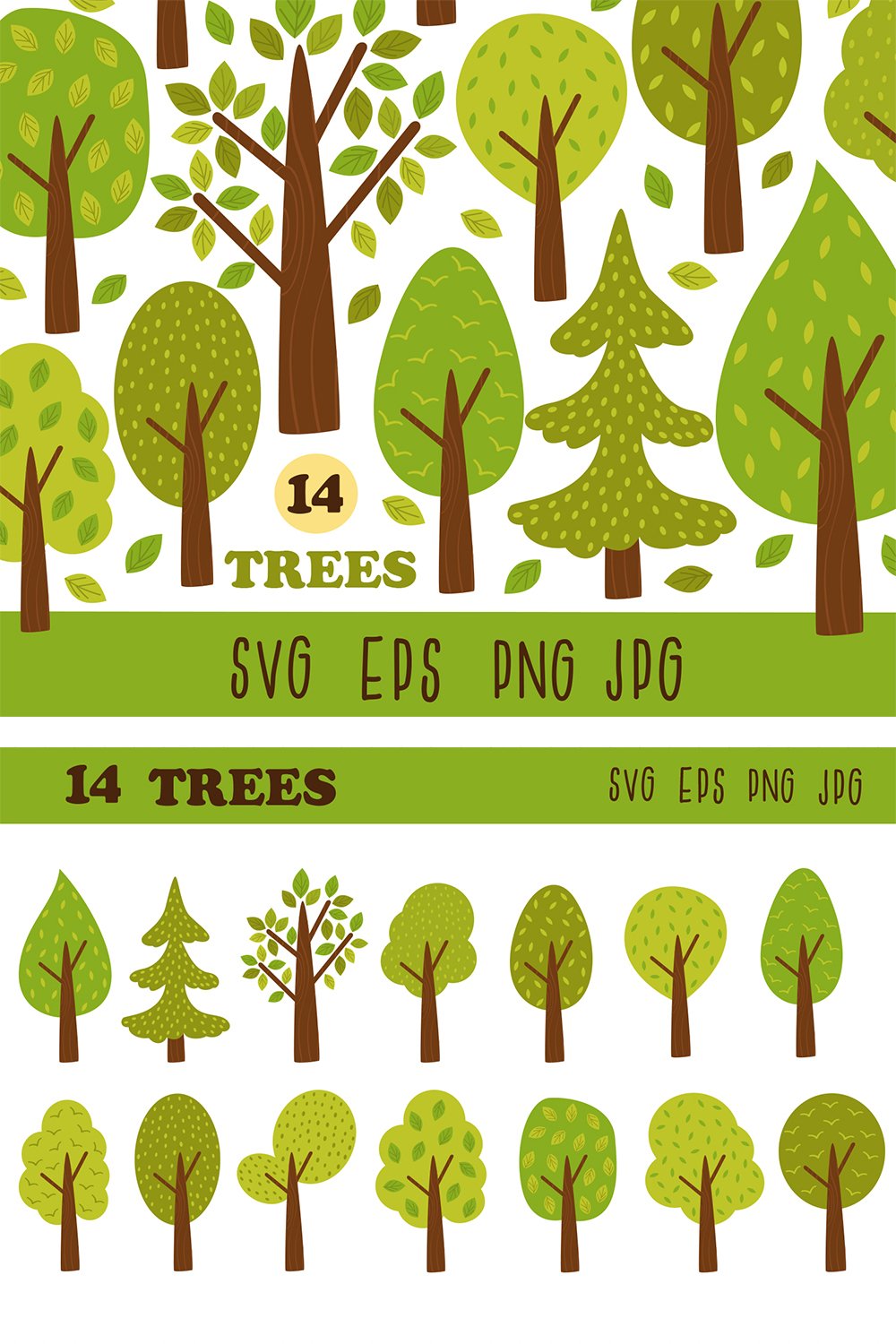 Tree svg, Tree clipart, Forest svg , Pine tree, Spruce svg