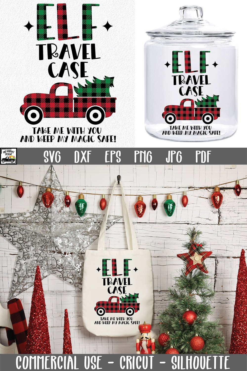 Elf Travel Case SVG File