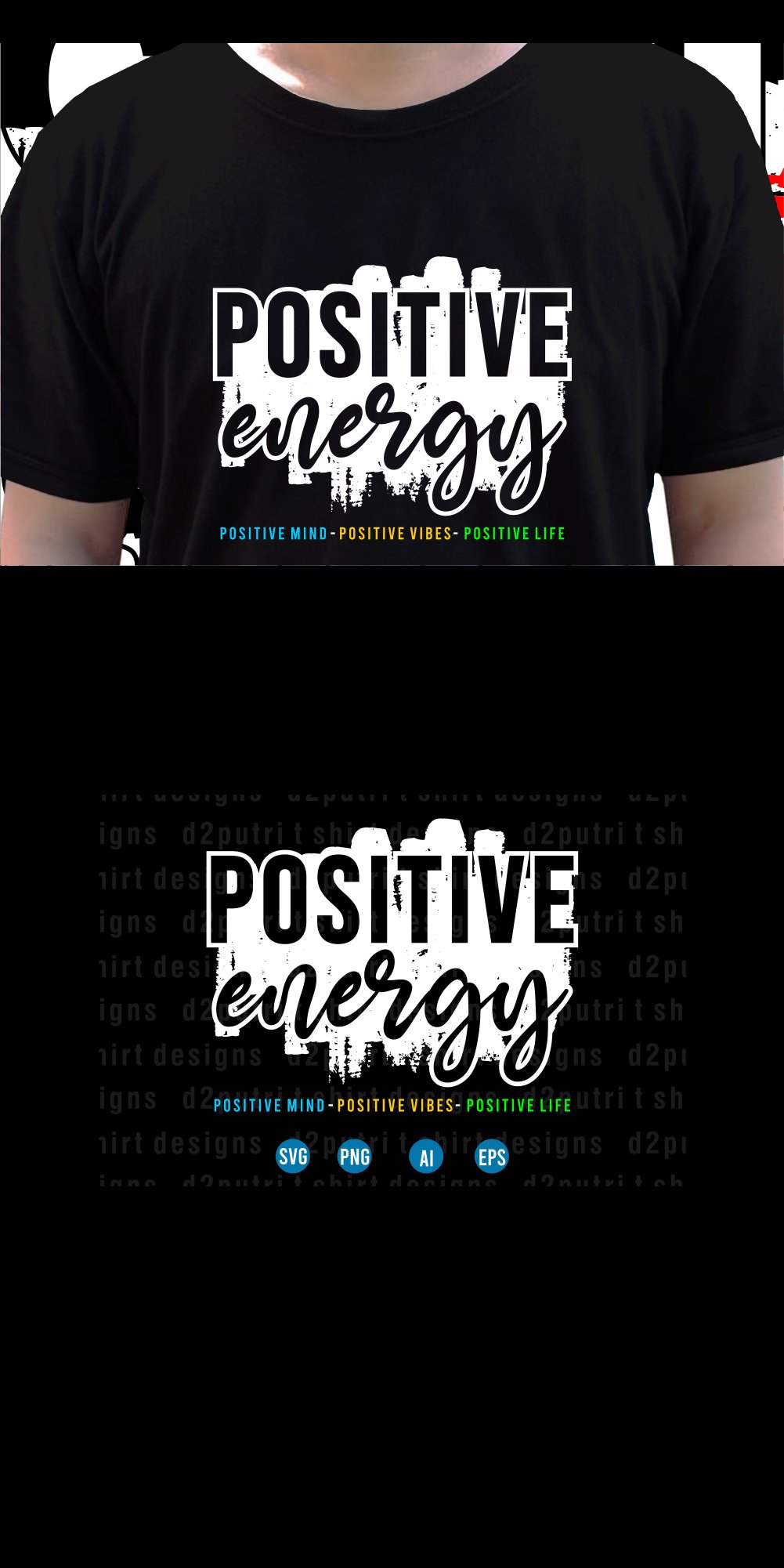 Positive Energy Svg, T shirt designs Svg, Png, Ai, Eps,