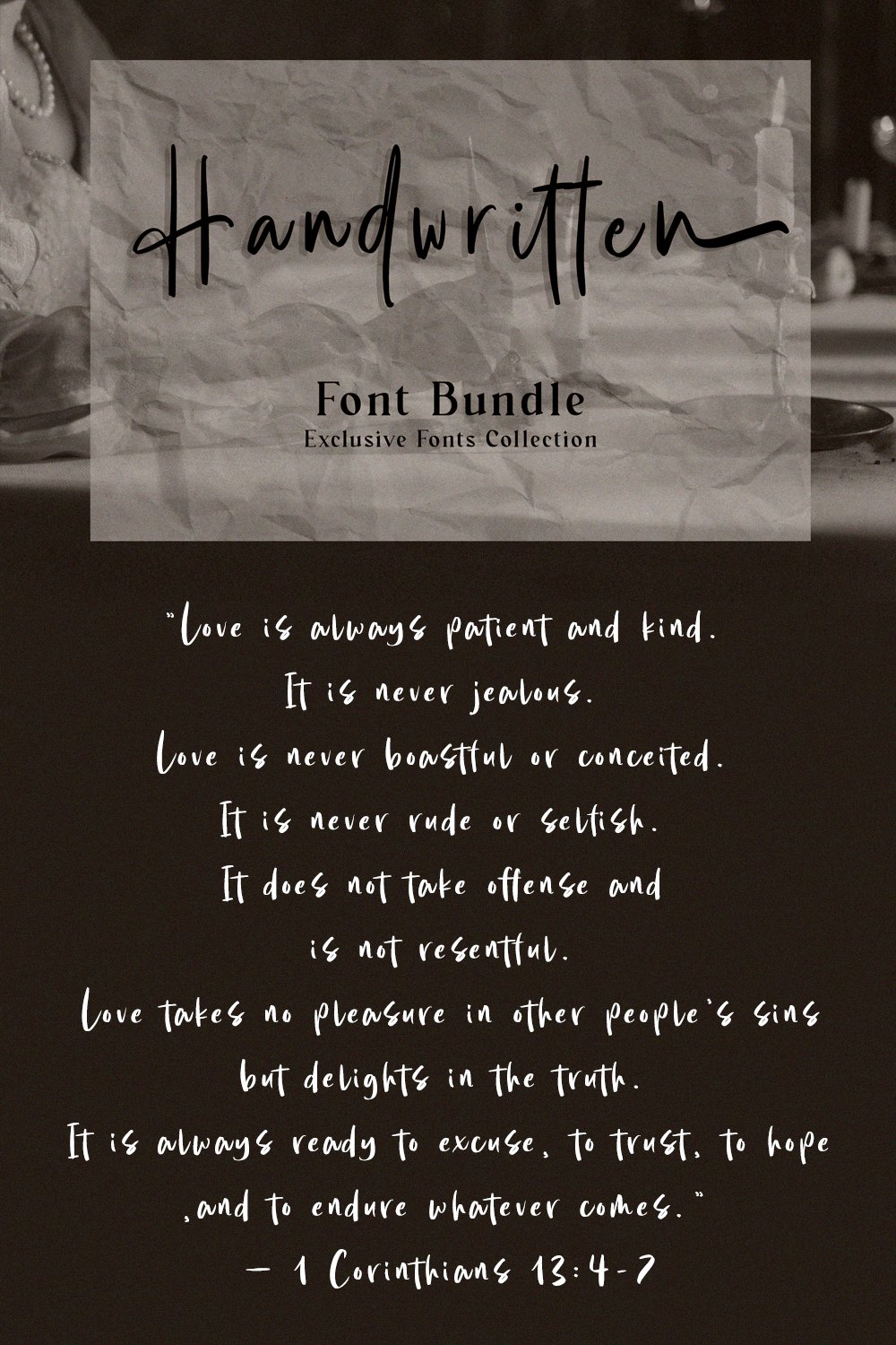 Handwritten Font Bundle