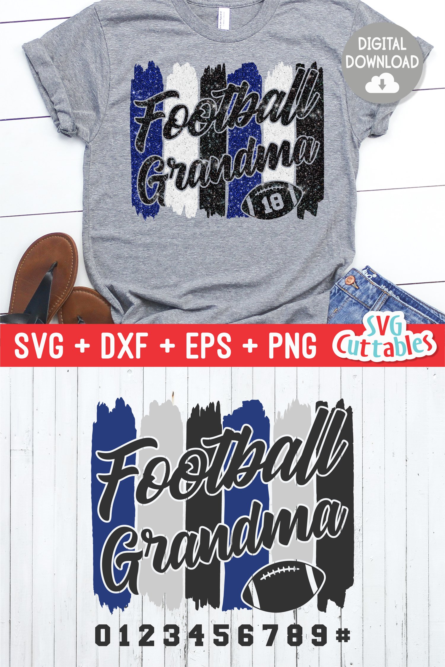 Football SVG | Football Grandma | Shirt Design