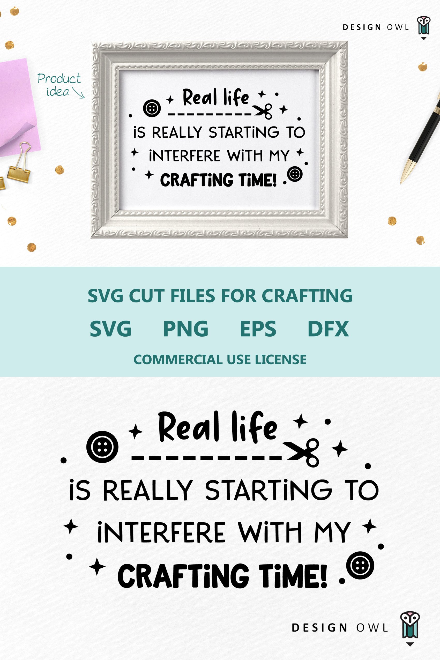 Real life is really starting to - Funny crafting SVG