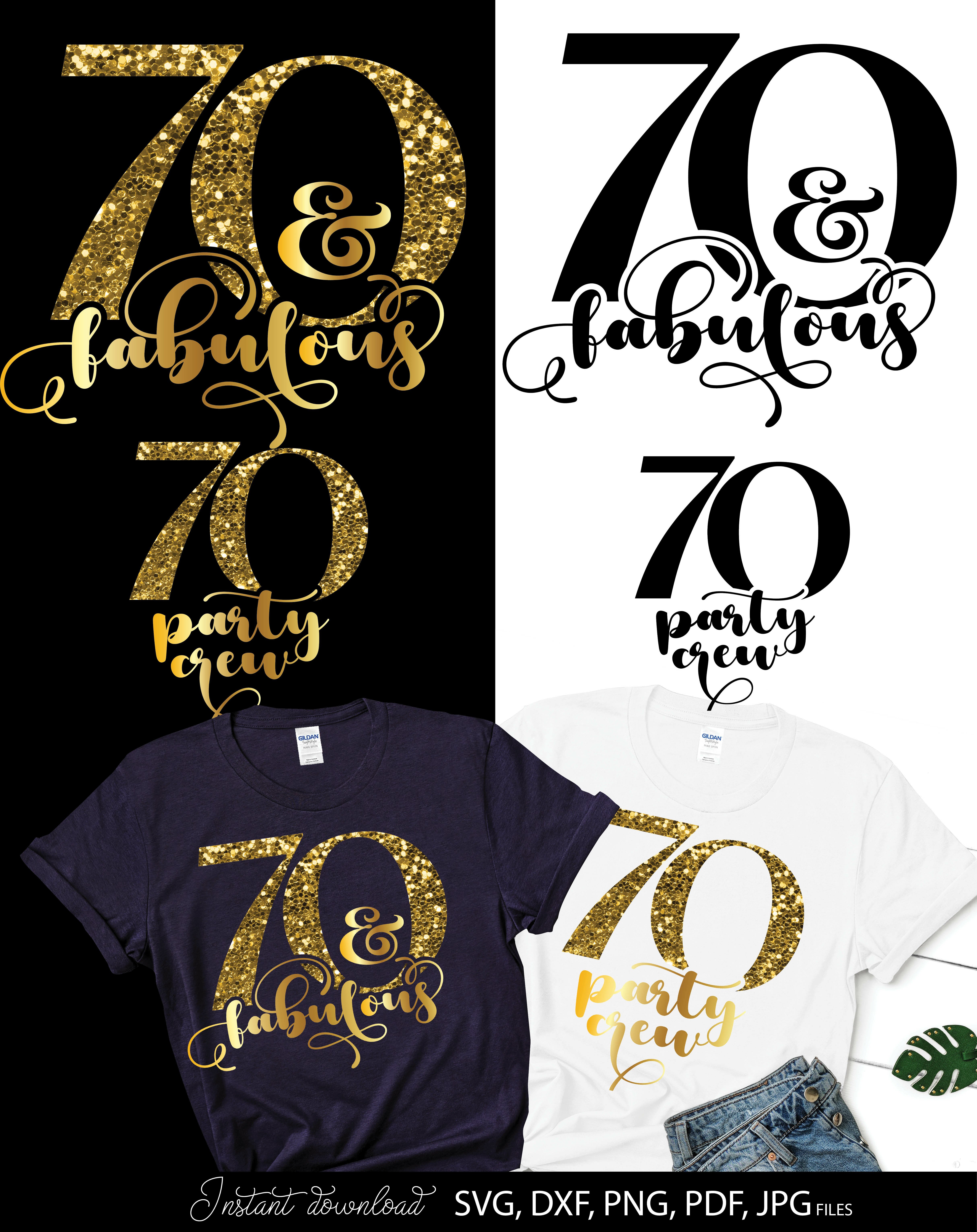 60th Birthday SVG | 60 And Fabulous SVG | Birthday Numbers