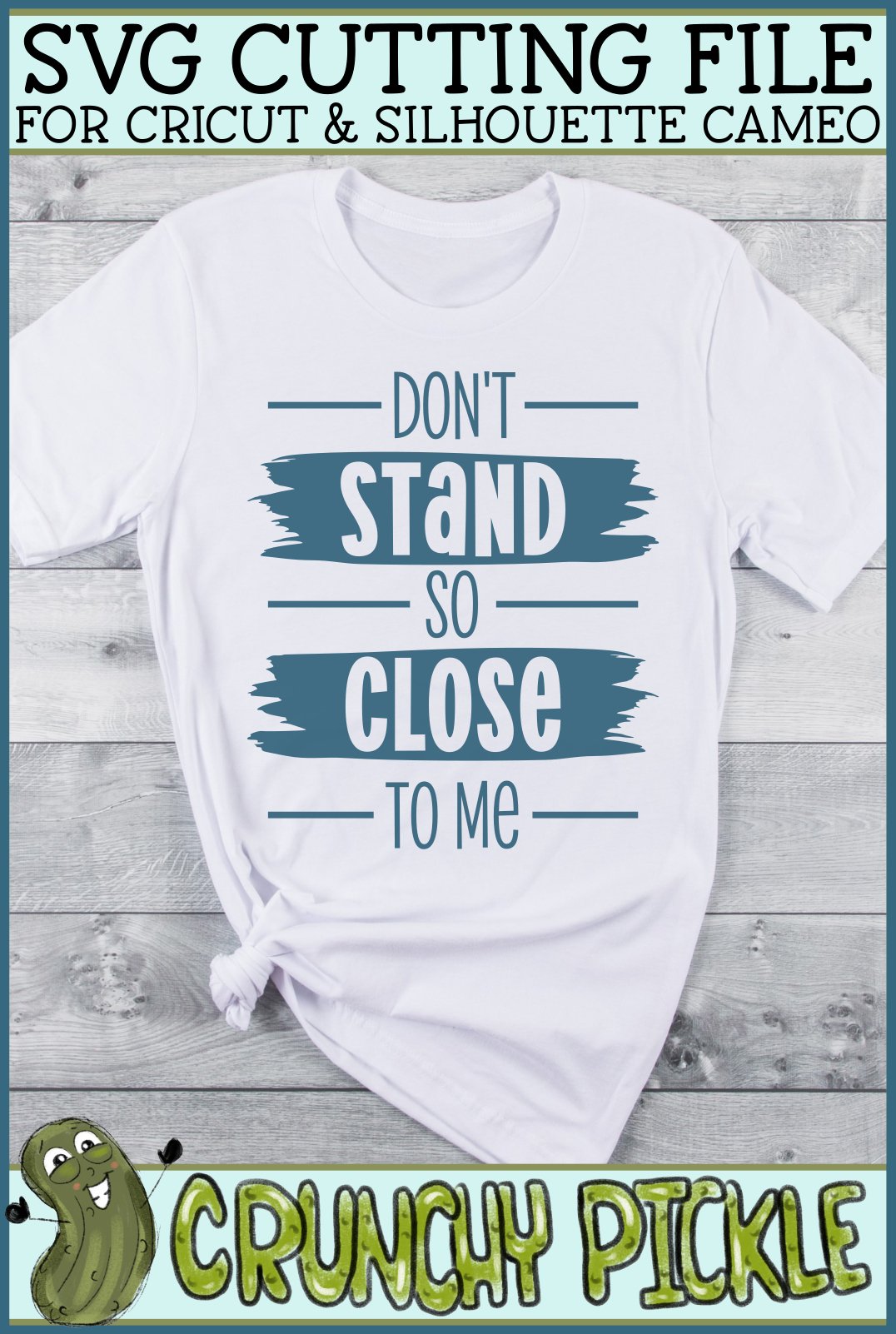 Don't Stand So Close SVG File