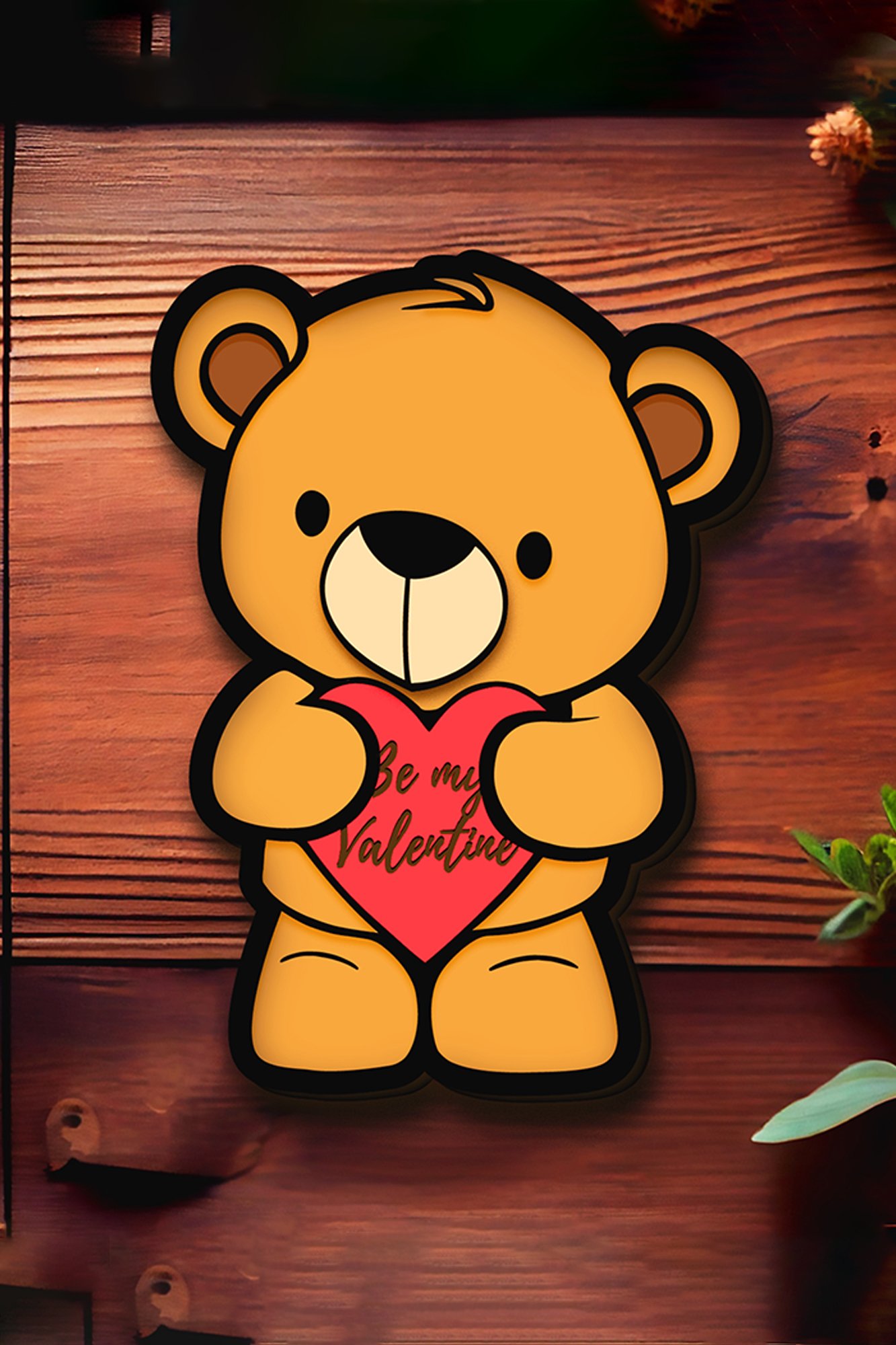 Spread Love and Cuteness with the Teddy Bear SVG