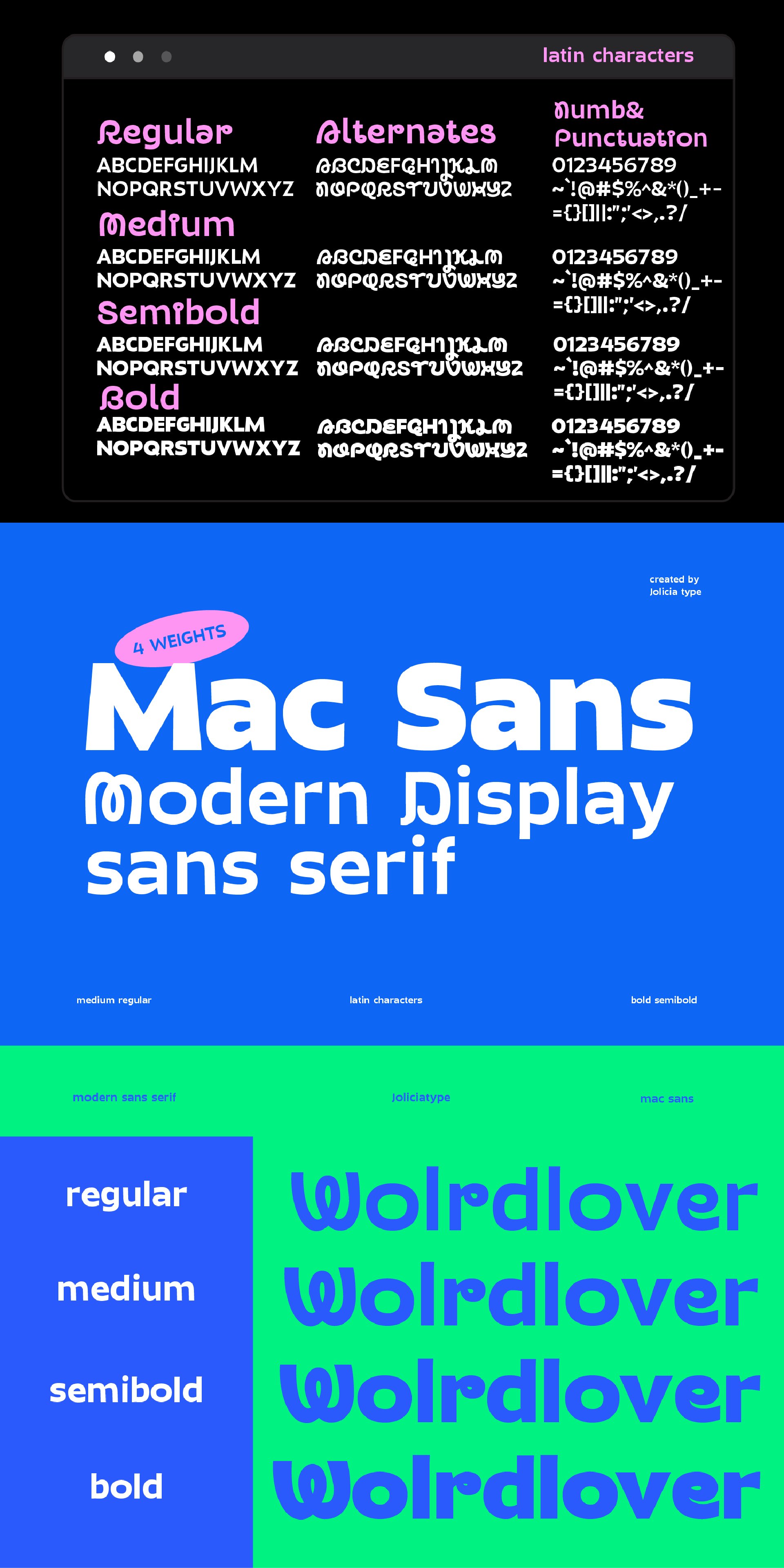 Mac Sans | Display Sans Serif Font
