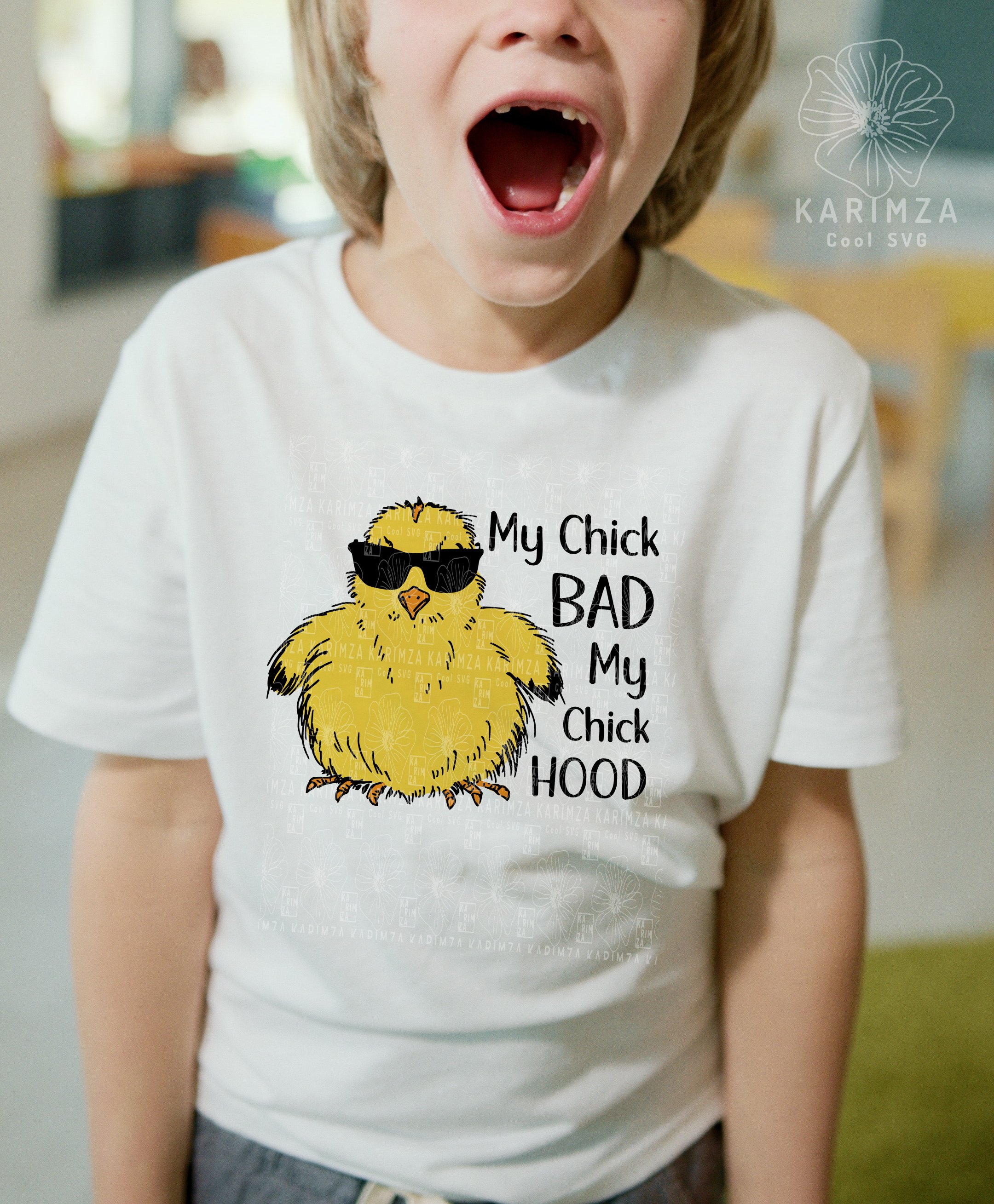 My chick Bad my chick Hood SVG, PNG, Dxf, Eps