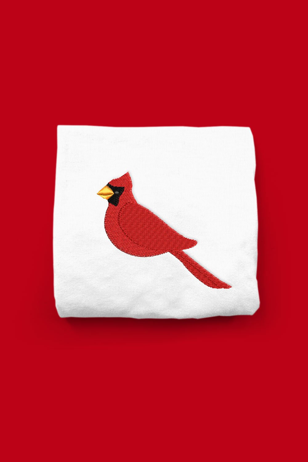Cardinal Mini Embroidery File