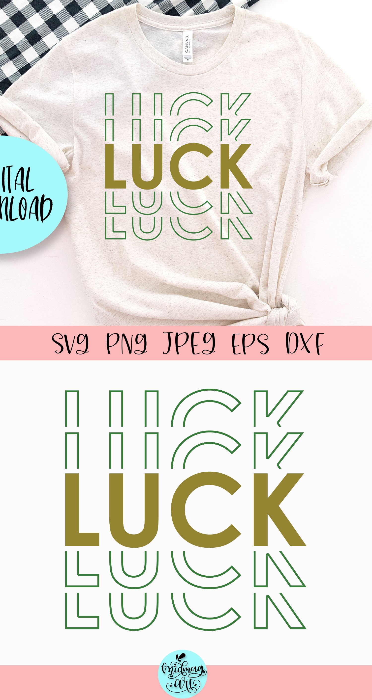 Luck mirror svg, st. patrick's day svg (1196563)