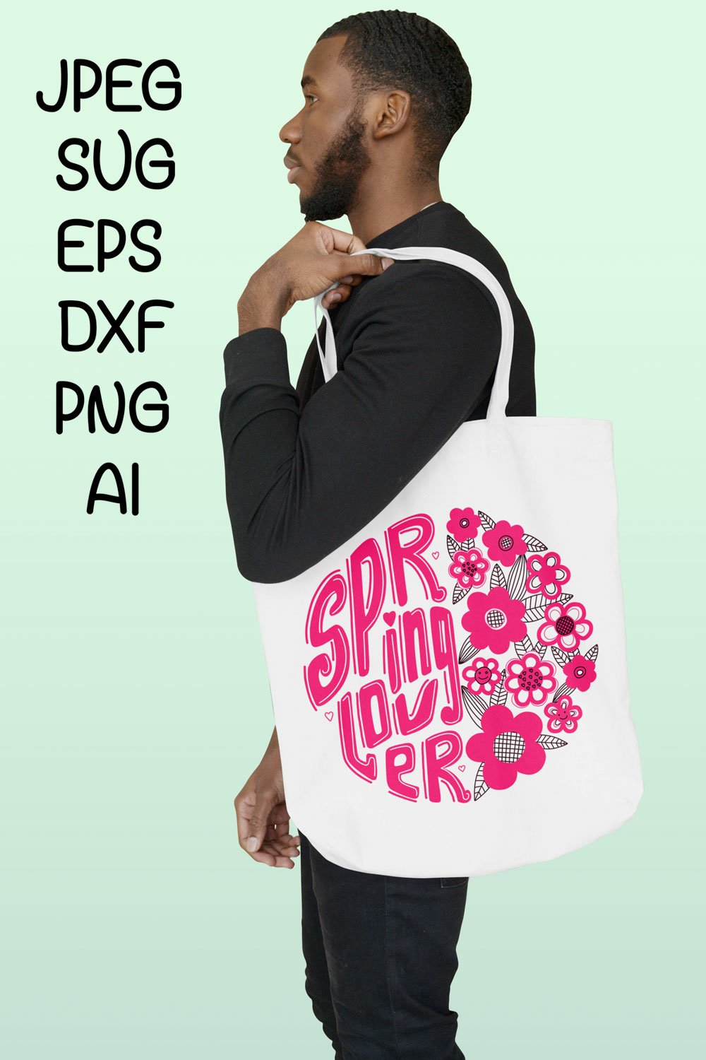 SPRING LOVER - SUBLIMATION PRINT CLIPART