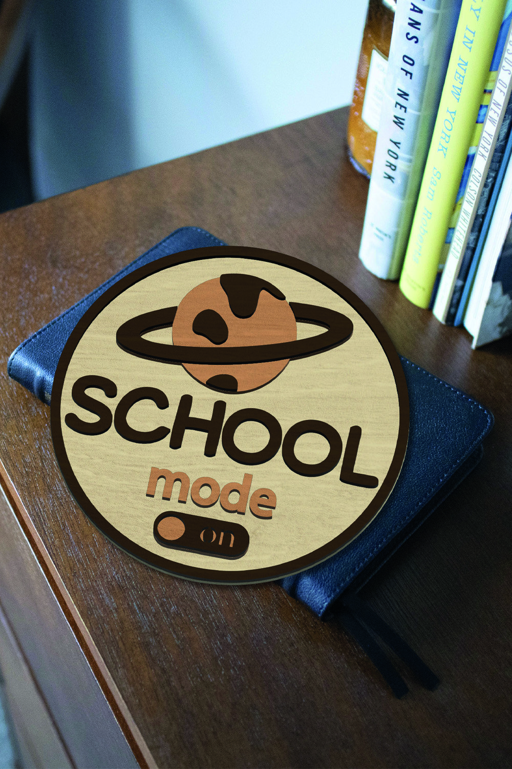 School Wall Decorative Panel, Cut File