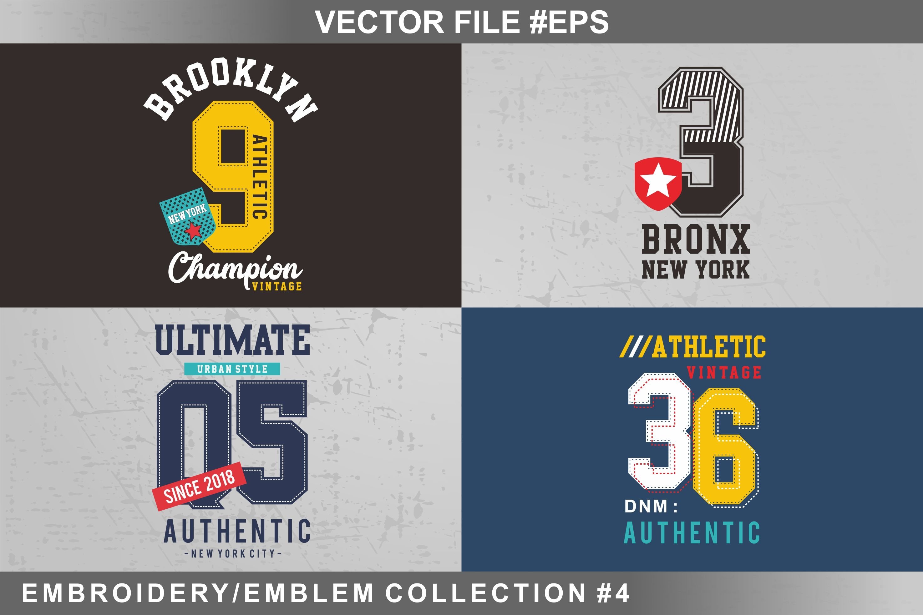 embroidery/emblem collection #4