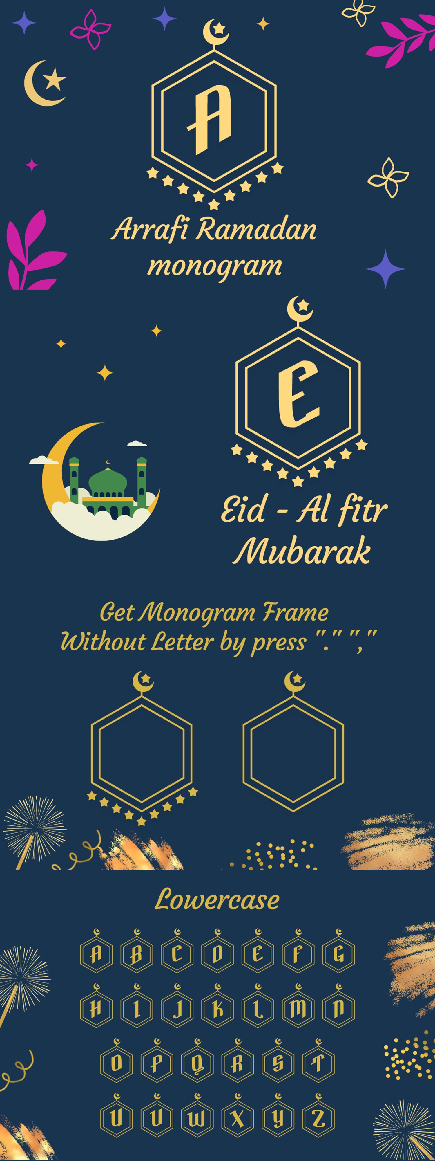 Arrafi Ramadan monogram