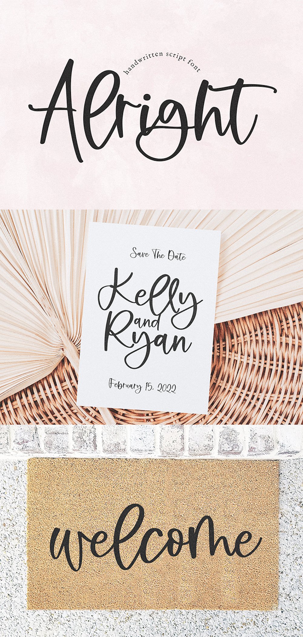 Alright - Handwritten Script Font