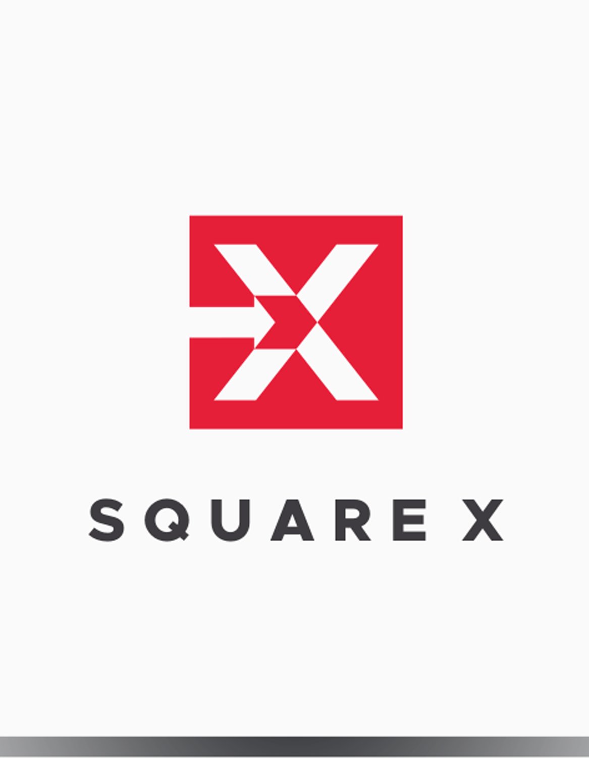 Square Letter X vector logo design template (3173102)