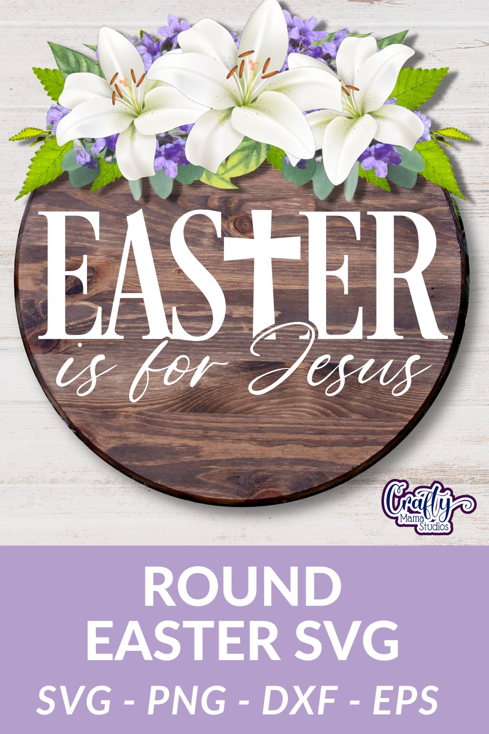 Easter Is For Jesus | Christian Easter Svg | Easter Sign