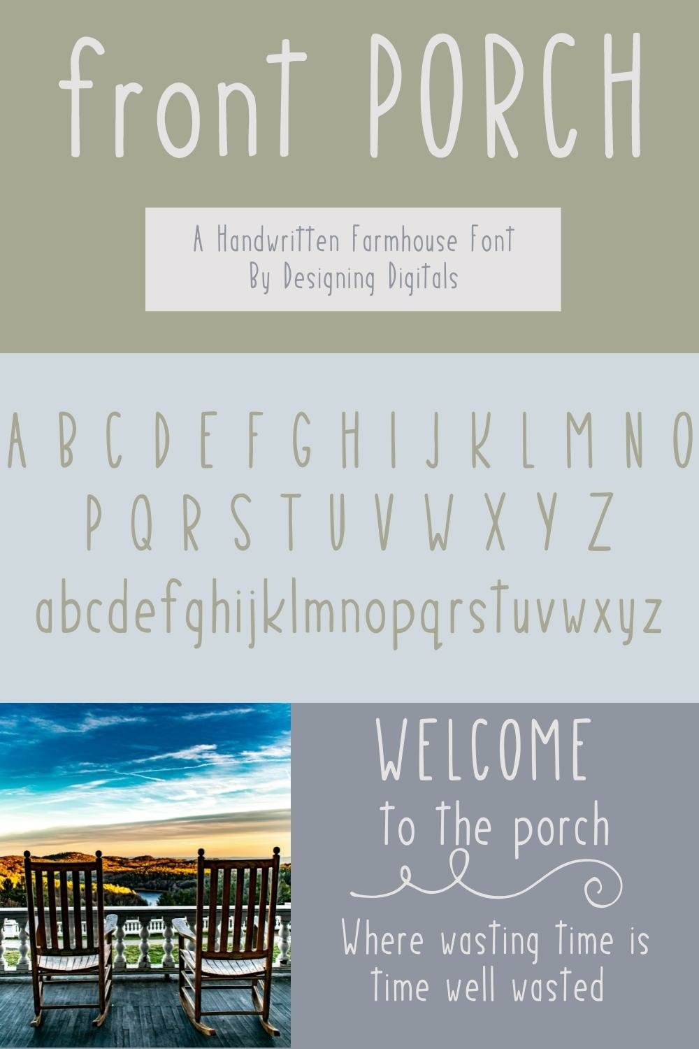 Handwritten Farmhouse Font