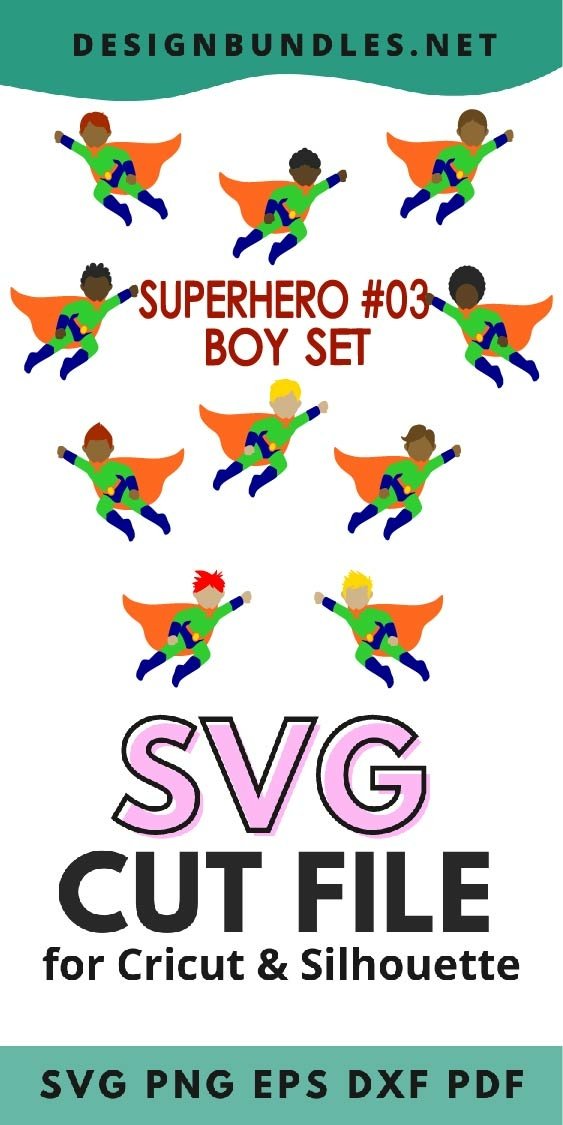 SVG CUT FILE SUPERHERO PAPERDOLL SUPER HERO PAPER DOLL