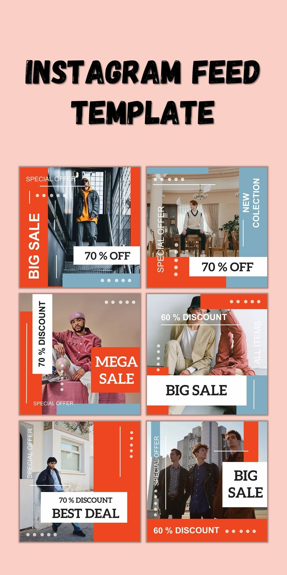 Template Instagram Business - Discount