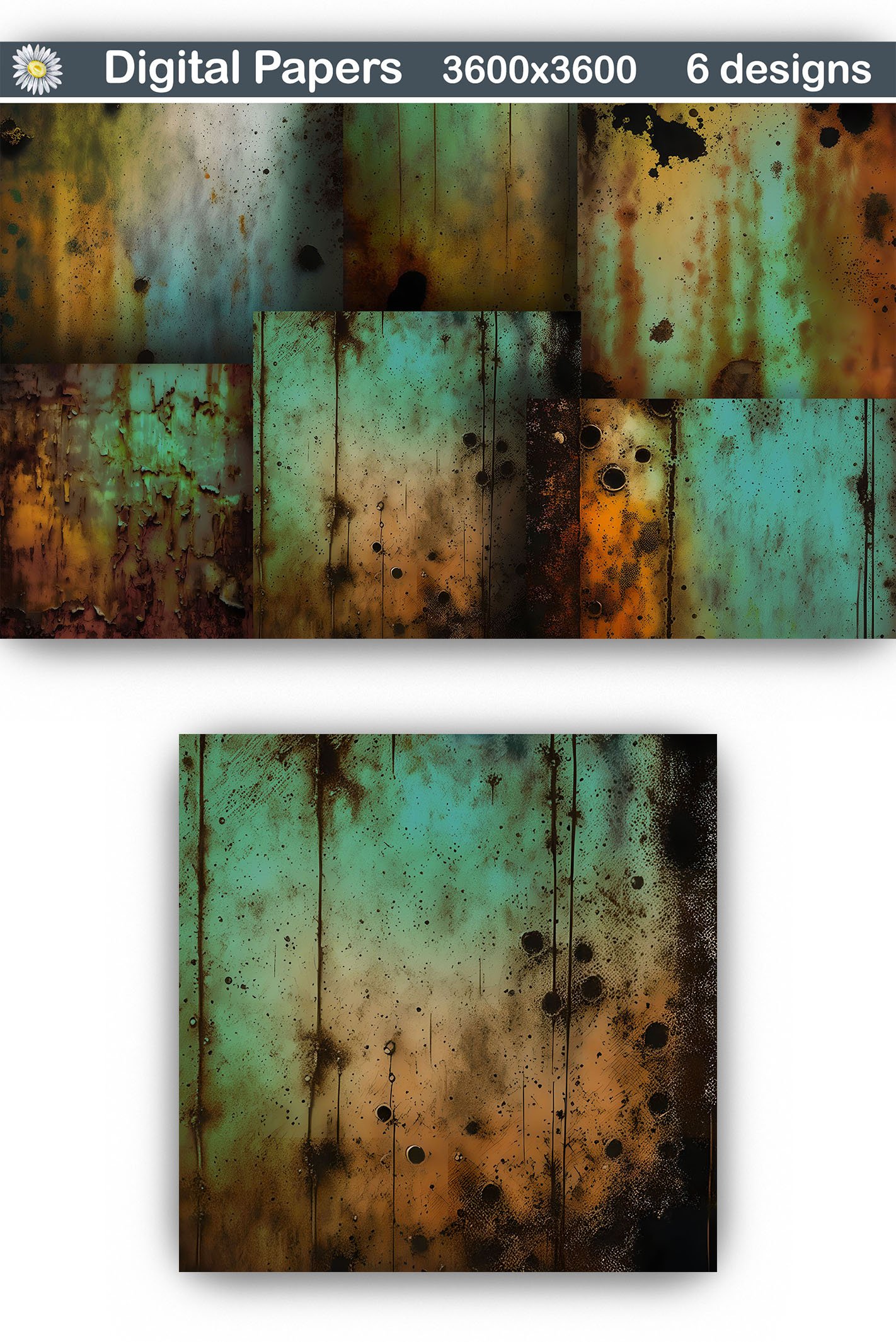 Rust Textures | Grunge Background