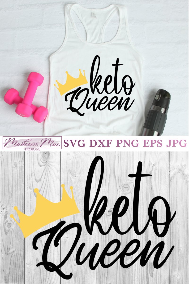 Keto Queen, Keto Diet SVG