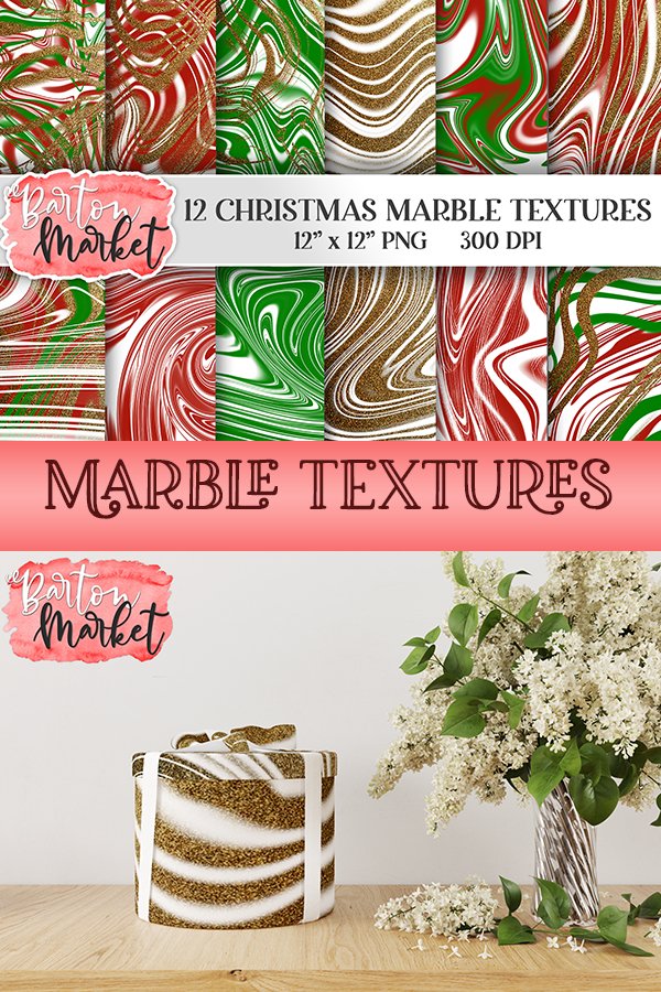 Christmas Marble Textures (785339)