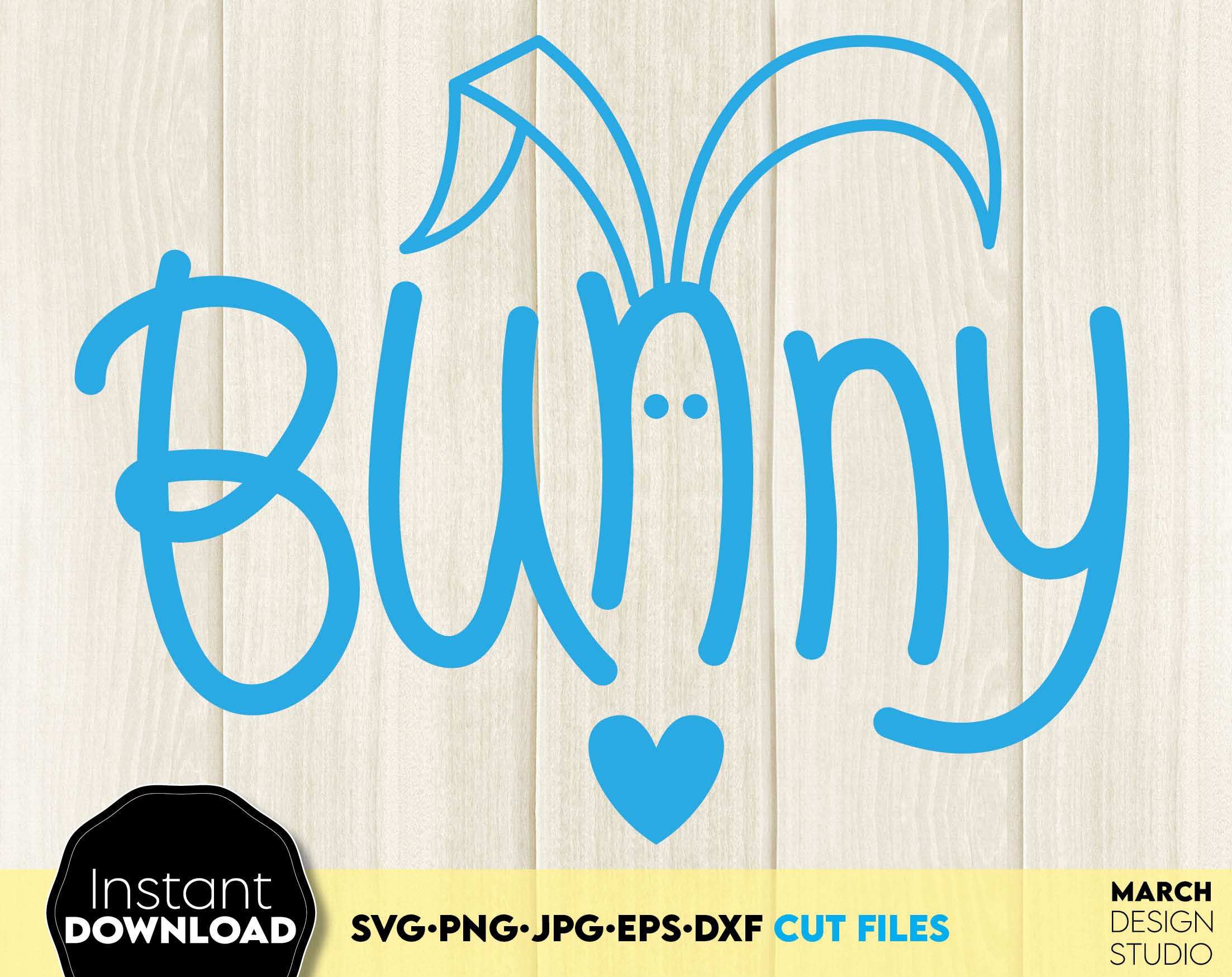 Easter SVG | Easter Bunny SVG | Bunny Ears PNG