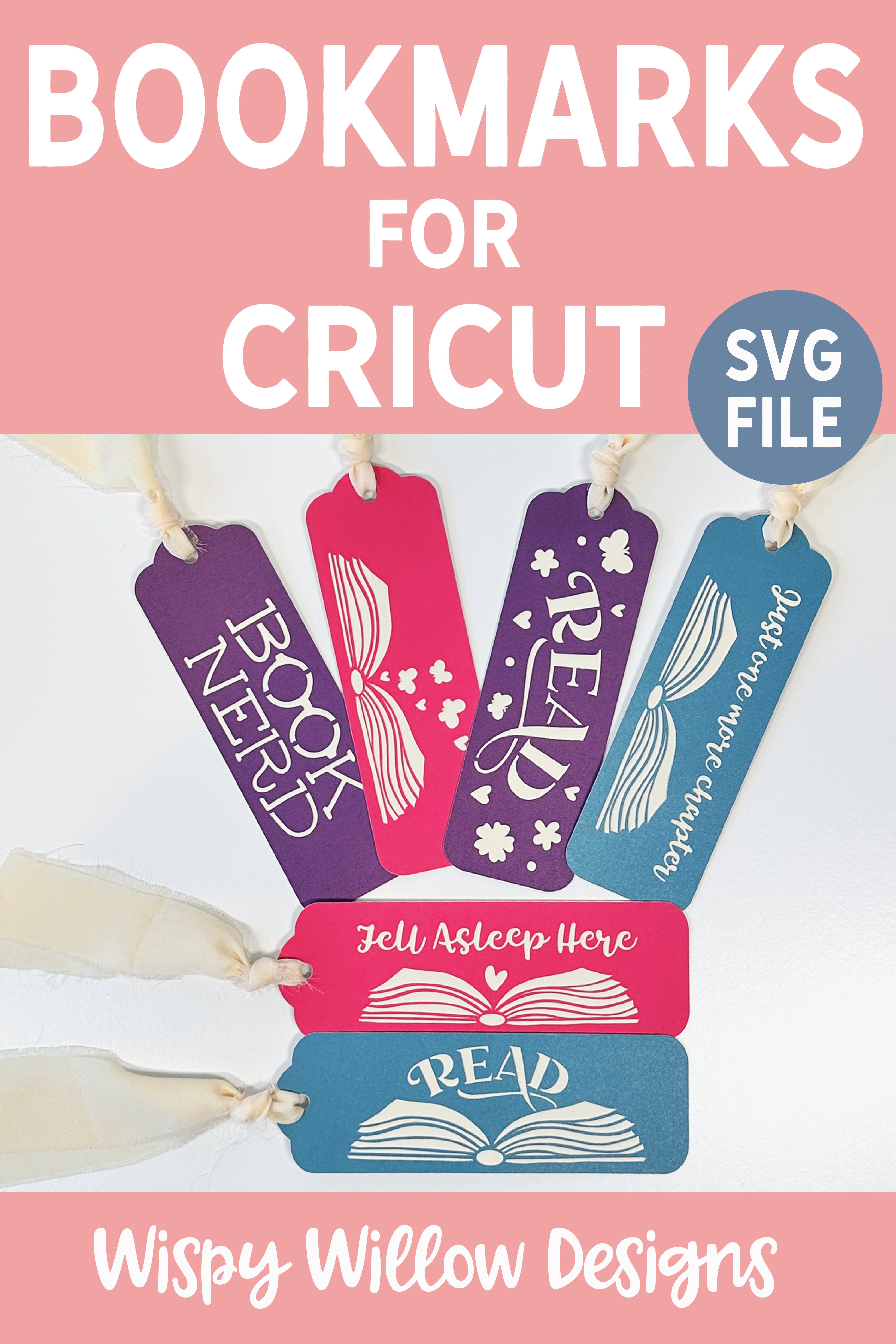 Book Bookmark SVG Bundle | Funny Reading Quote (3602352)