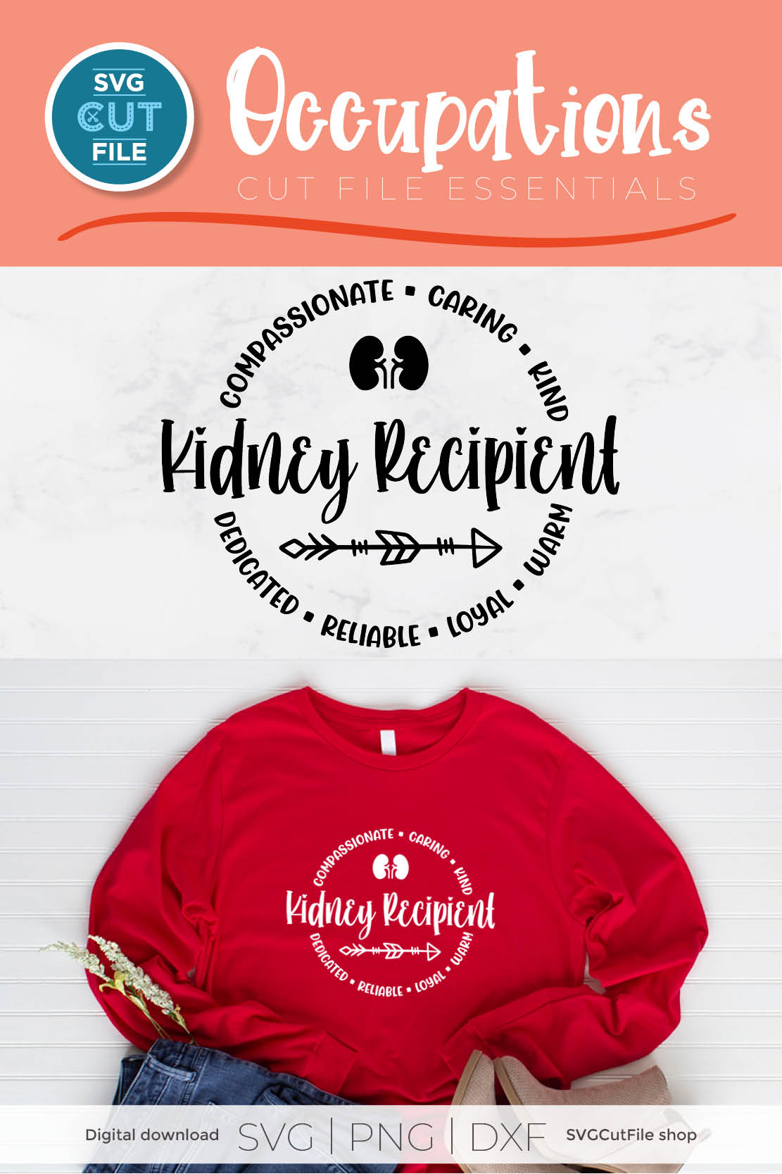 Kidney recipient svg, a kidney donation recipient svg
