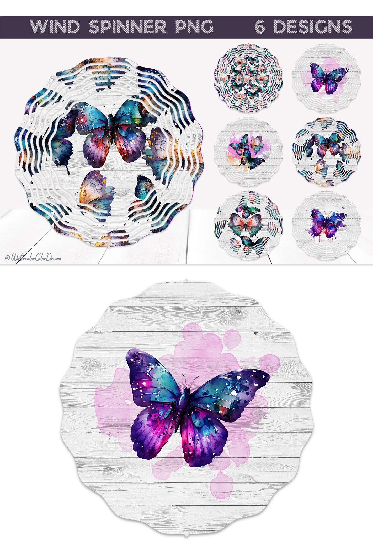 Butterfly Wind Spinner Bundle | Butterfly (2483318)