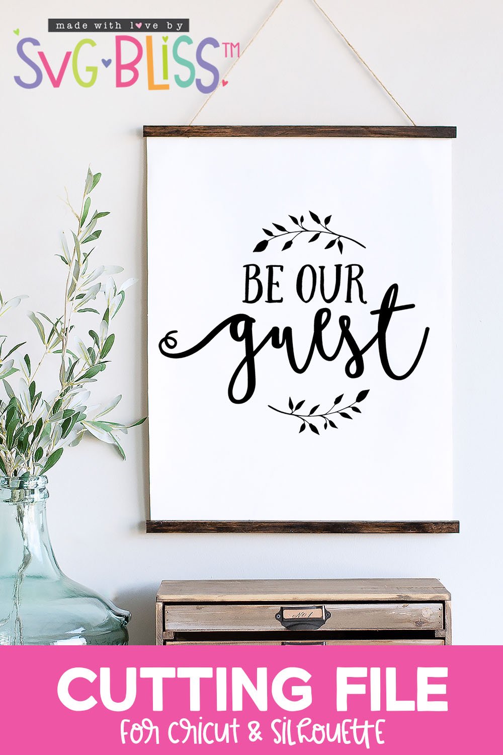 Be Our Guest SVG Cut File