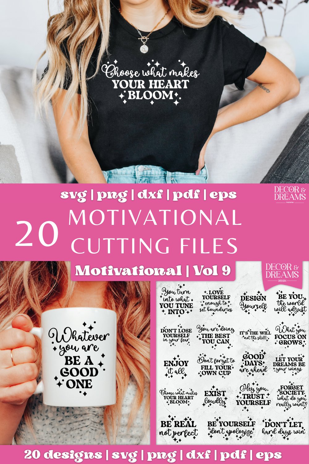 Motivational Quotes Bundle | Inspirational Bundle | Vol 9