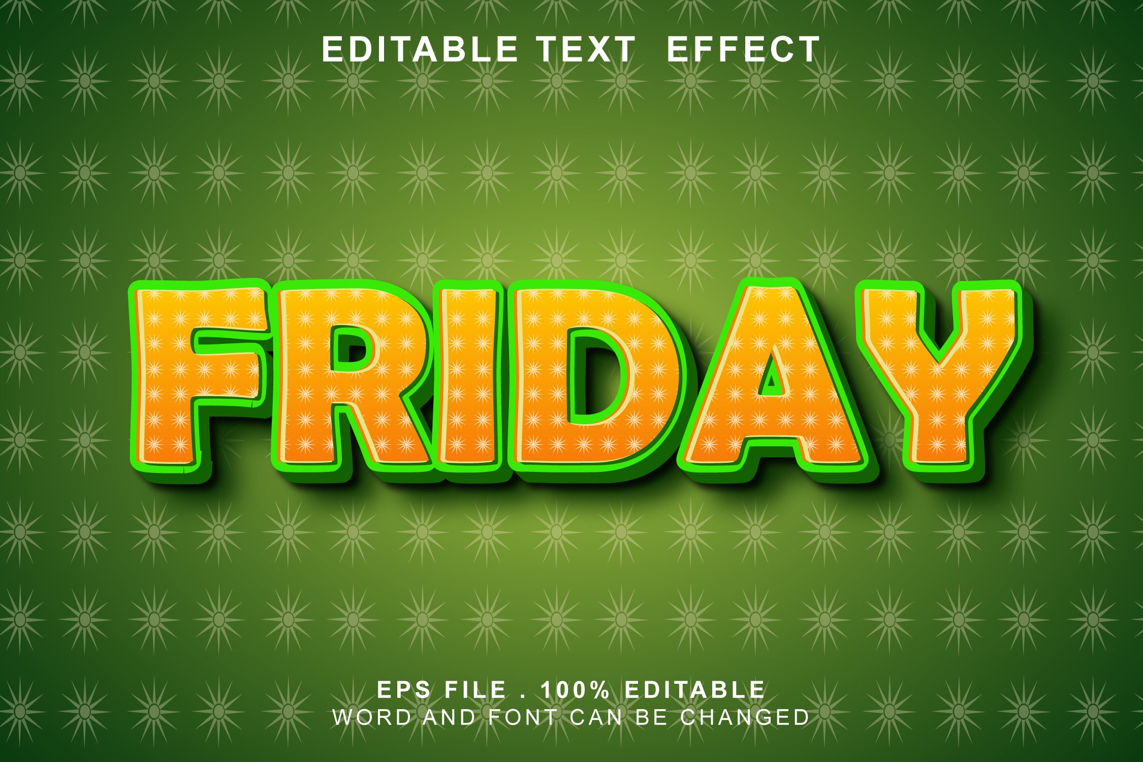 text-effect-editable-friday
