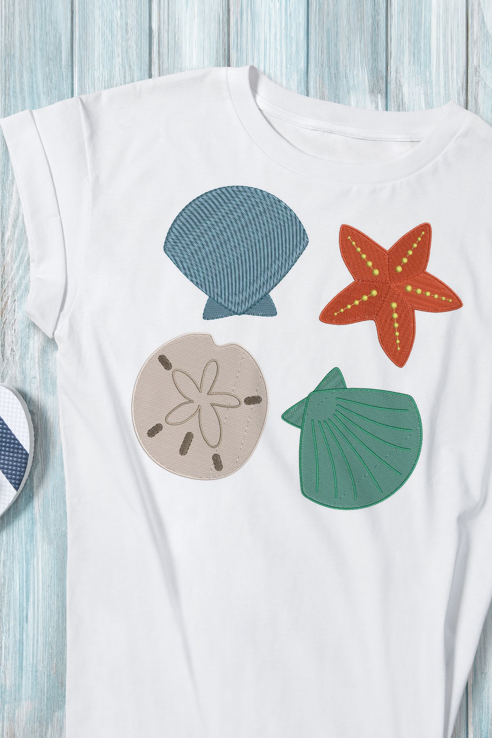 Beachcomber Mini Embroidery File Trio Set