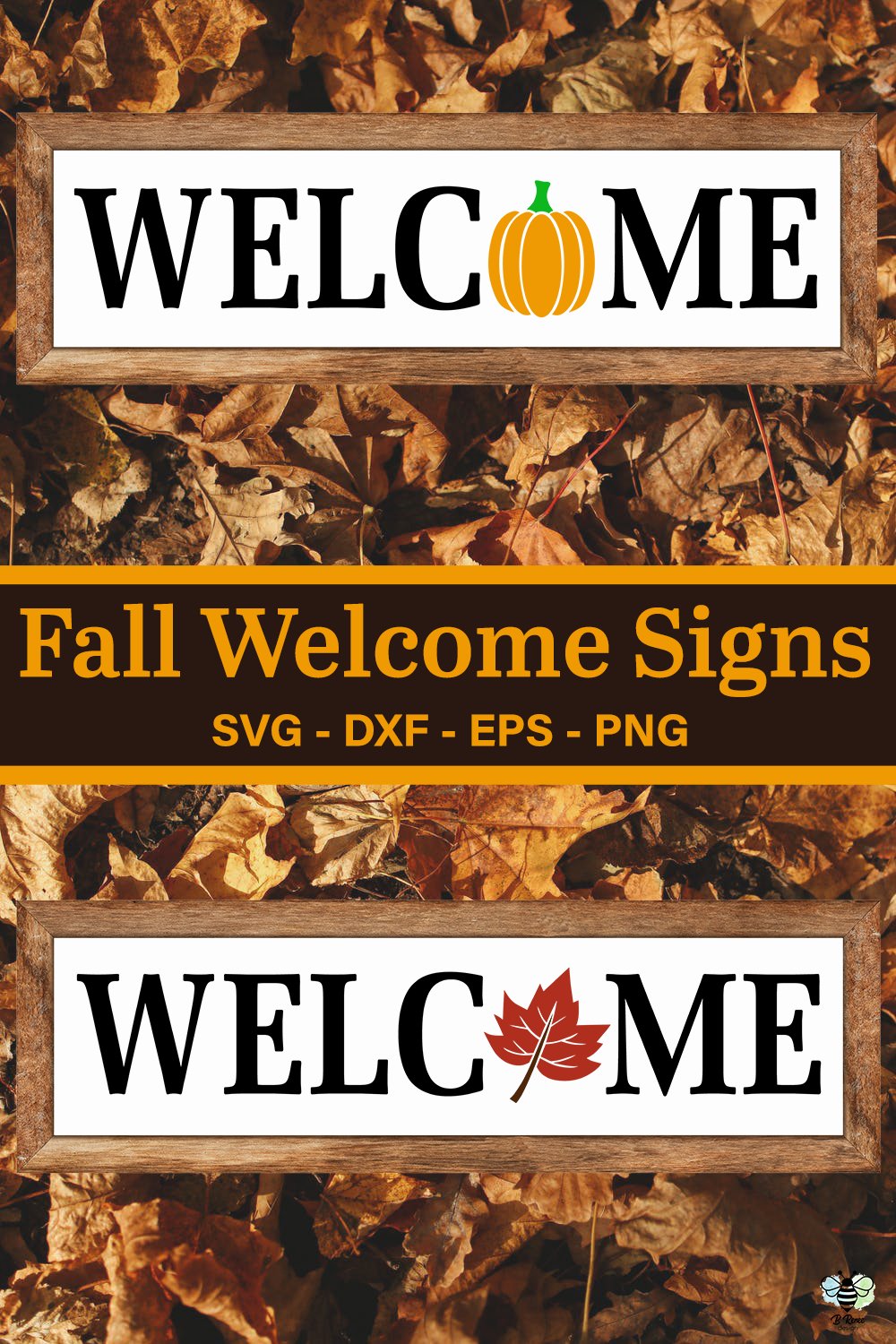 Fall Welcome Signs SVG