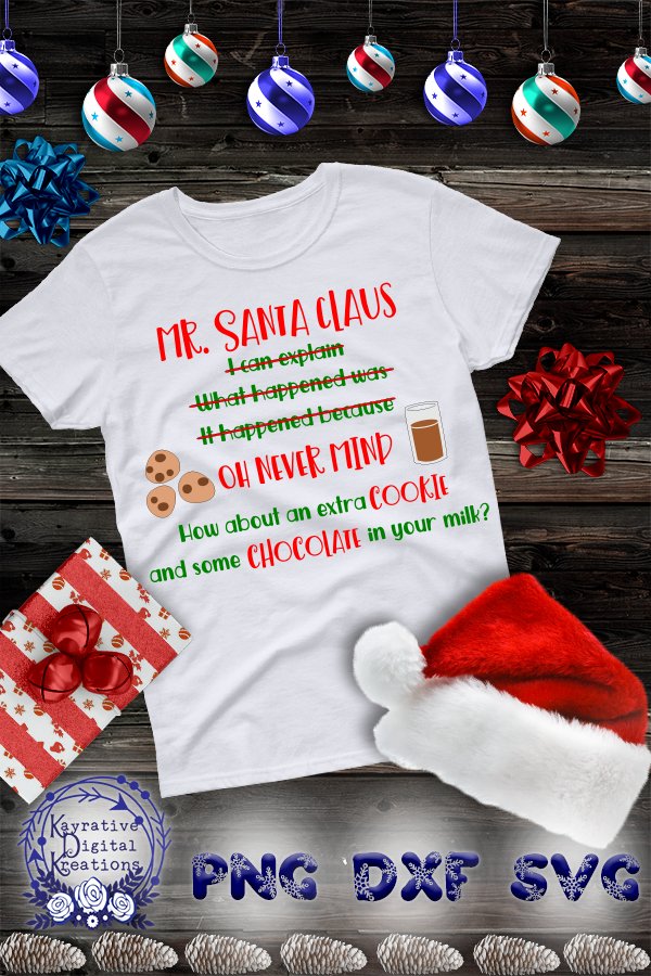 Mr. Santa Claus SVG - Christmas Shirt SVG
