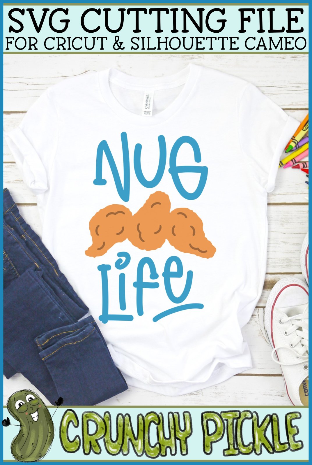 Nug Life Chicken Nugget SVG File