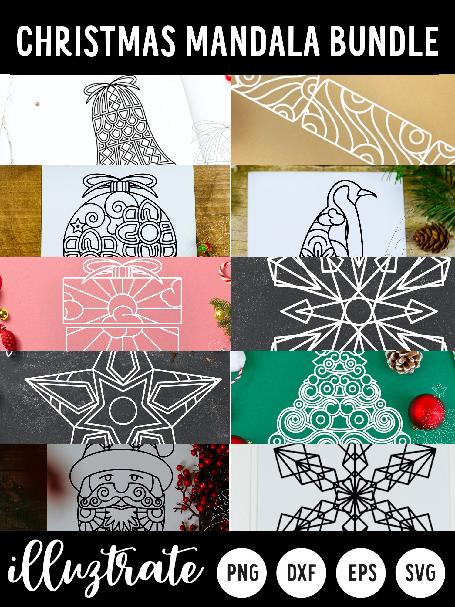 Christmas Mandala Bundle